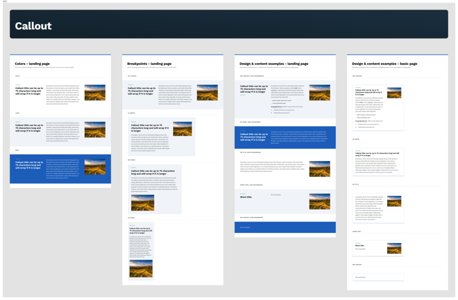 Work with Callouts | Digital Experience